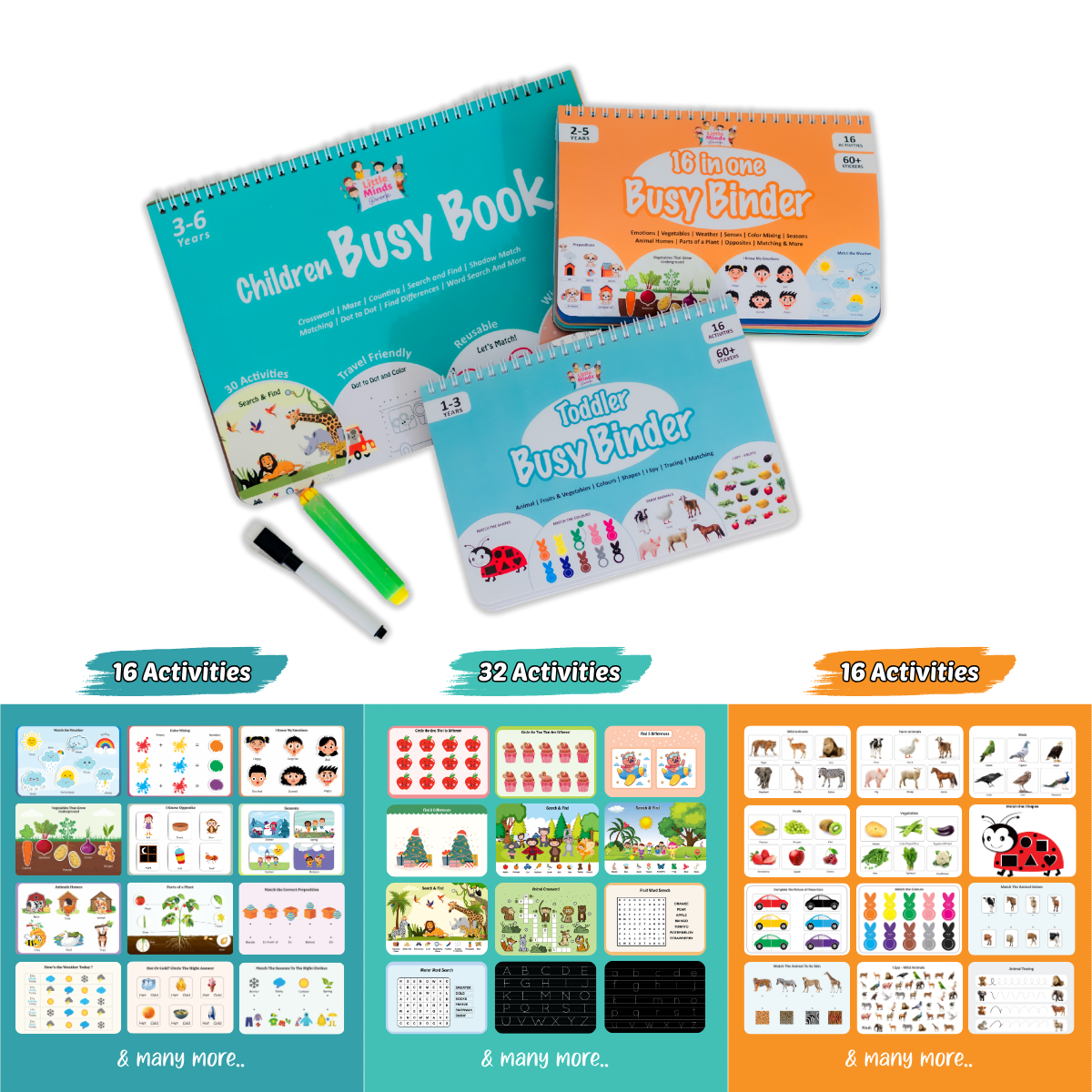 Busy Book Essentials Pack – Little Minds At Work