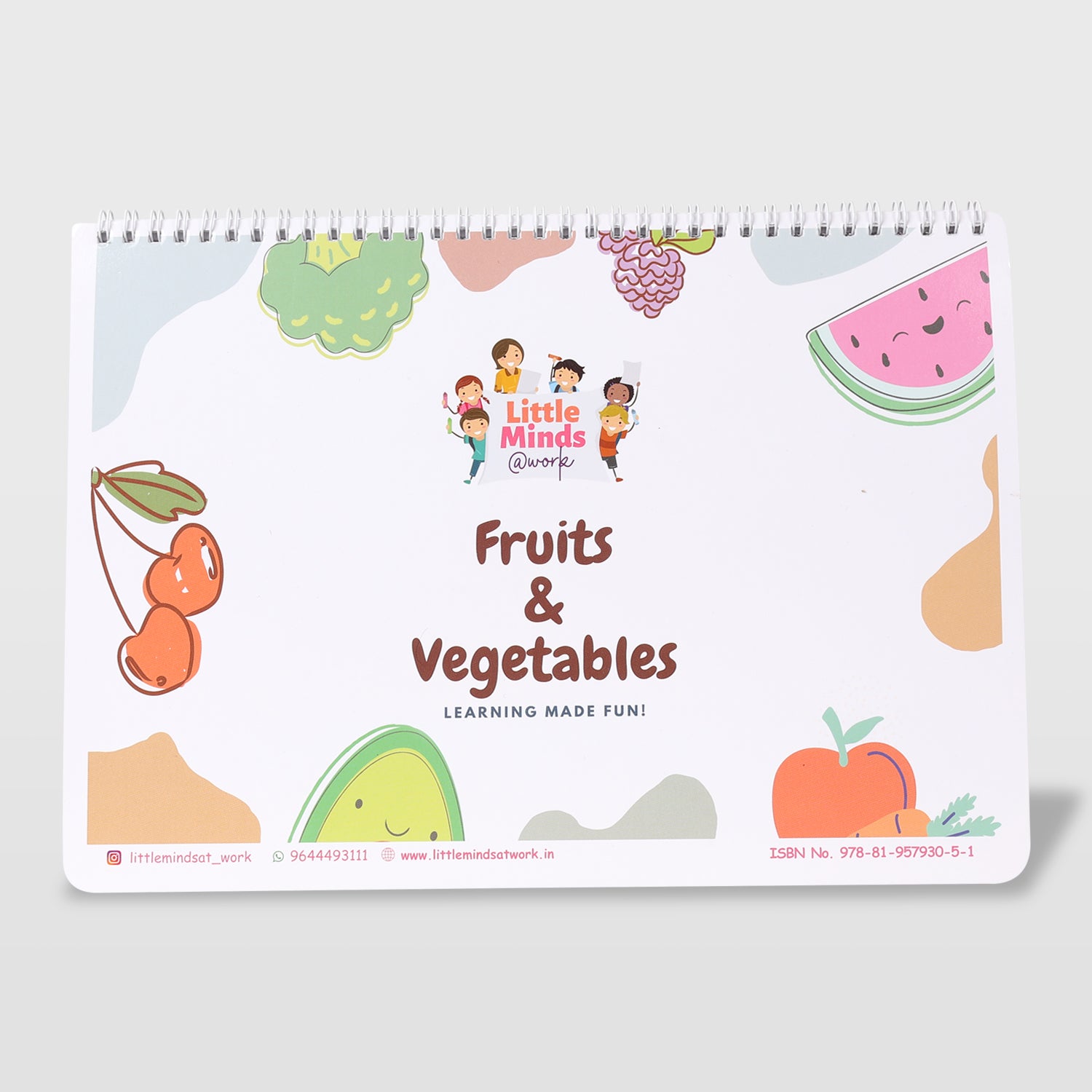 Fruits & Vegetable Binder – Little Minds At Work