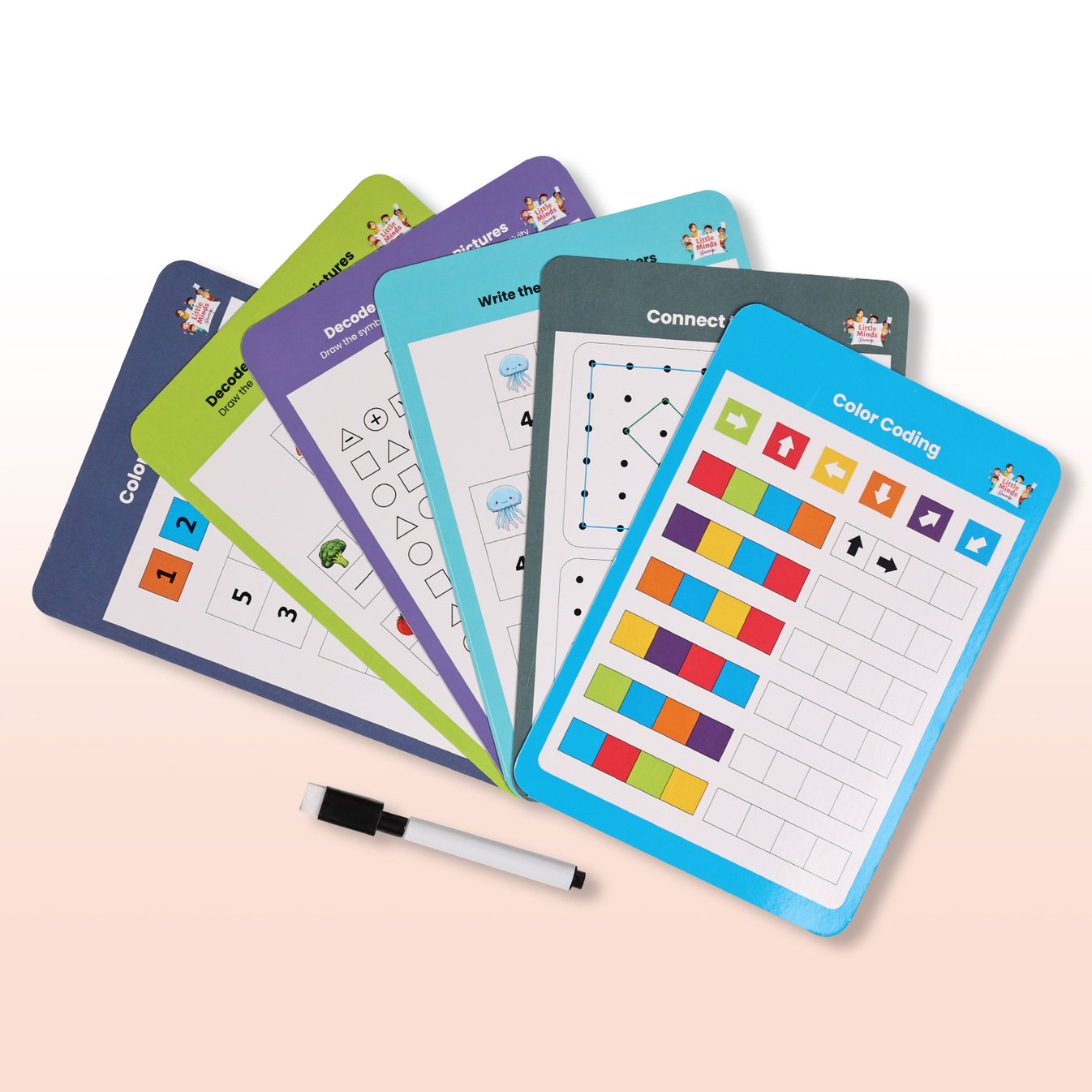 Logical Reasoning and Coding Worksheets (Ages 3 to 6 ) – Little Minds ...