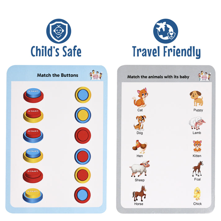 Think & Match Sheets (Ages 2 to 4 ) – Little Minds At Work