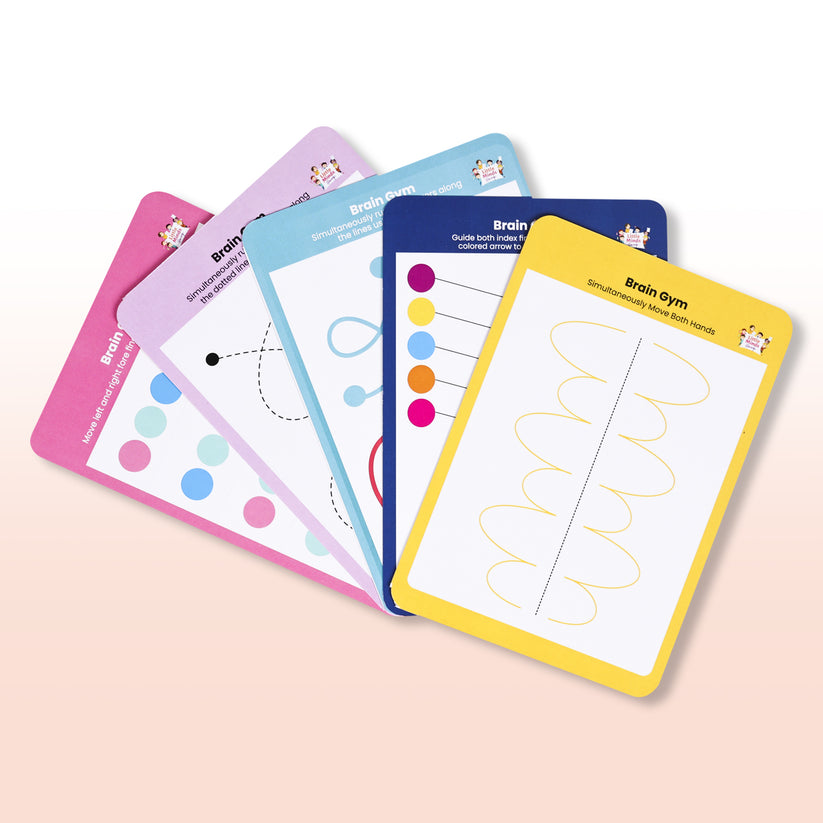 Brain Gym Worksheets (Ages 2 to 6 years) – Little Minds At Work