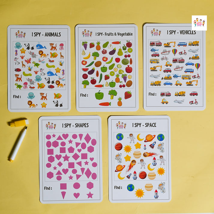I Spy Sheets Level 1 – Little Minds At Work