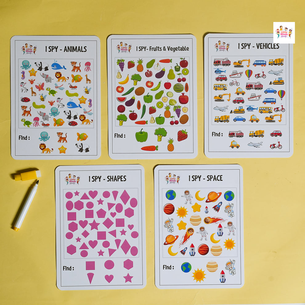 I Spy Sheets Level 1 – Little Minds At Work