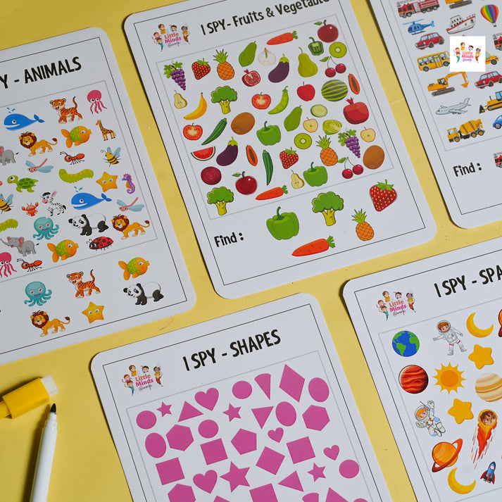 I Spy Sheets Level 1 – Little Minds At Work